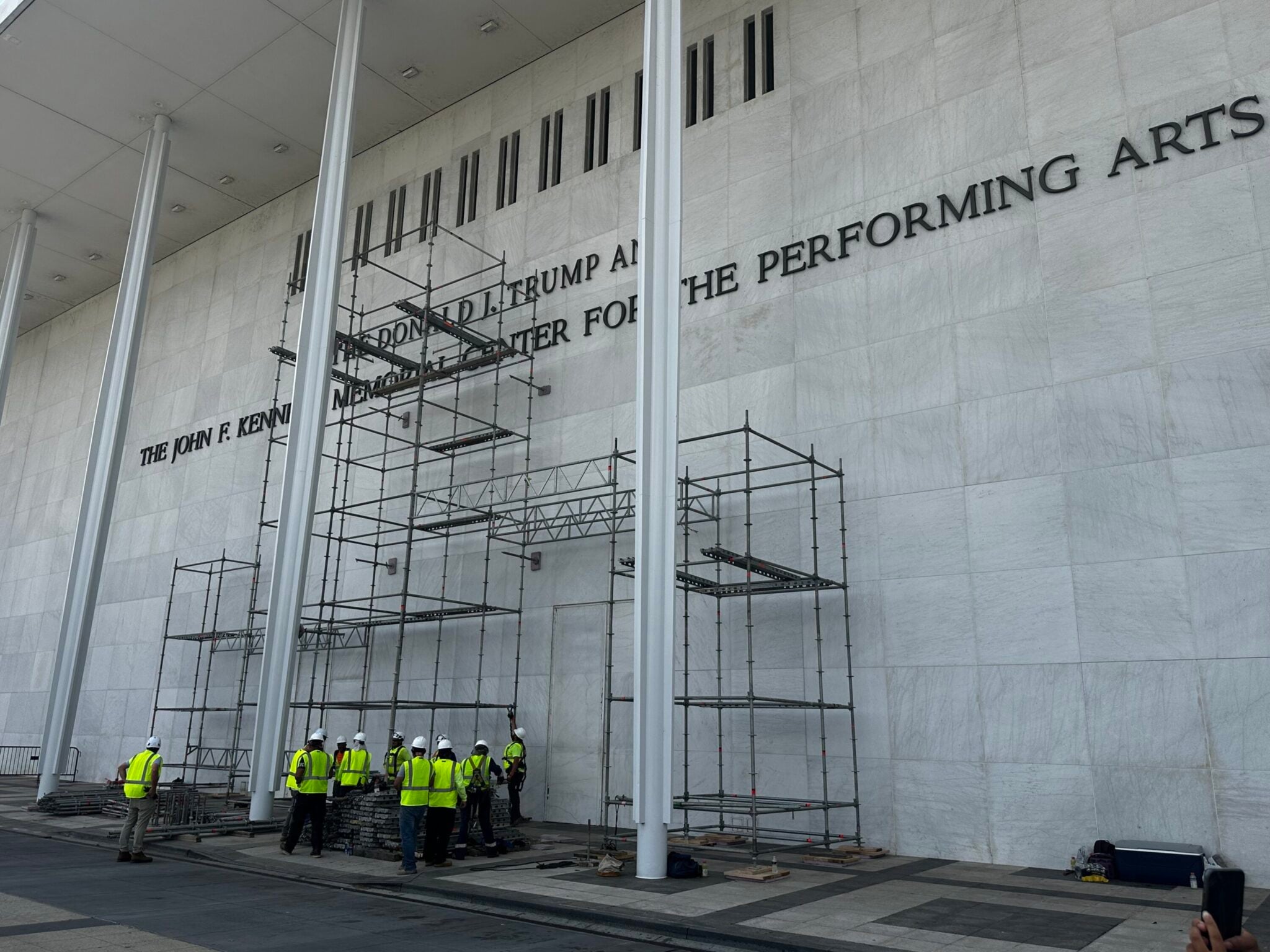 Trump’s Name Is Off the Kennedy Center. Onlookers Who Waited All Day to ...